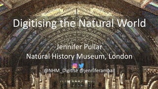 Digitising the Natural World | PPTX | Antiquing and Antiques | Hobbies ...