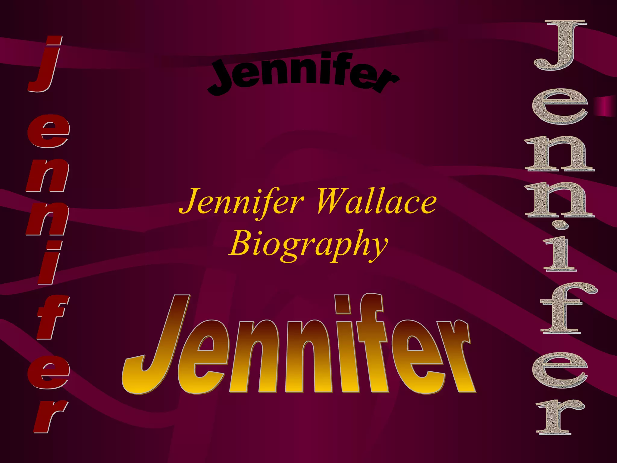Jennifer Wallace | PPT