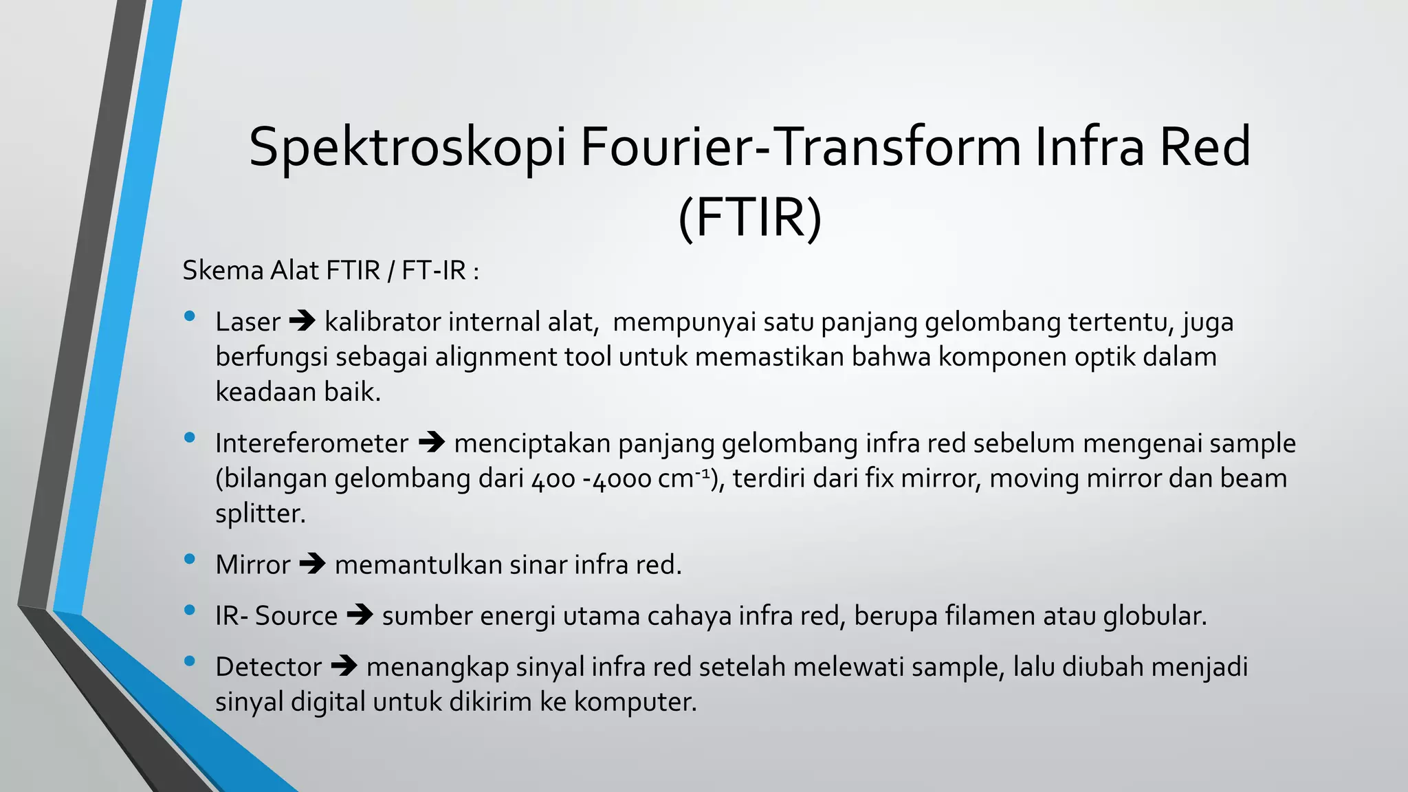 Jennifer wijaya kel2 komponen dan prinsip kerja spektroskopi ir | PDF
