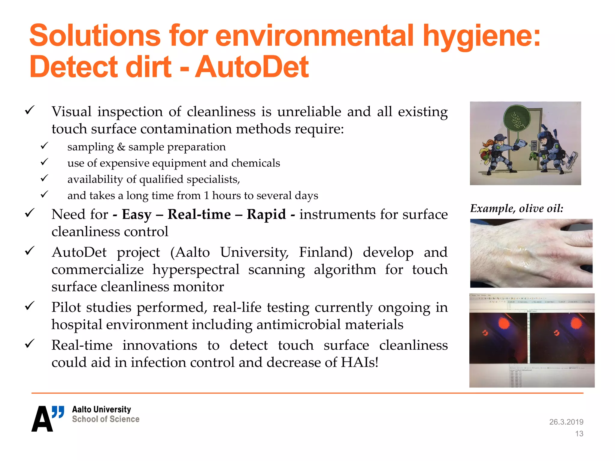 Hospital hygiene and infection control in real-life circumstances ...