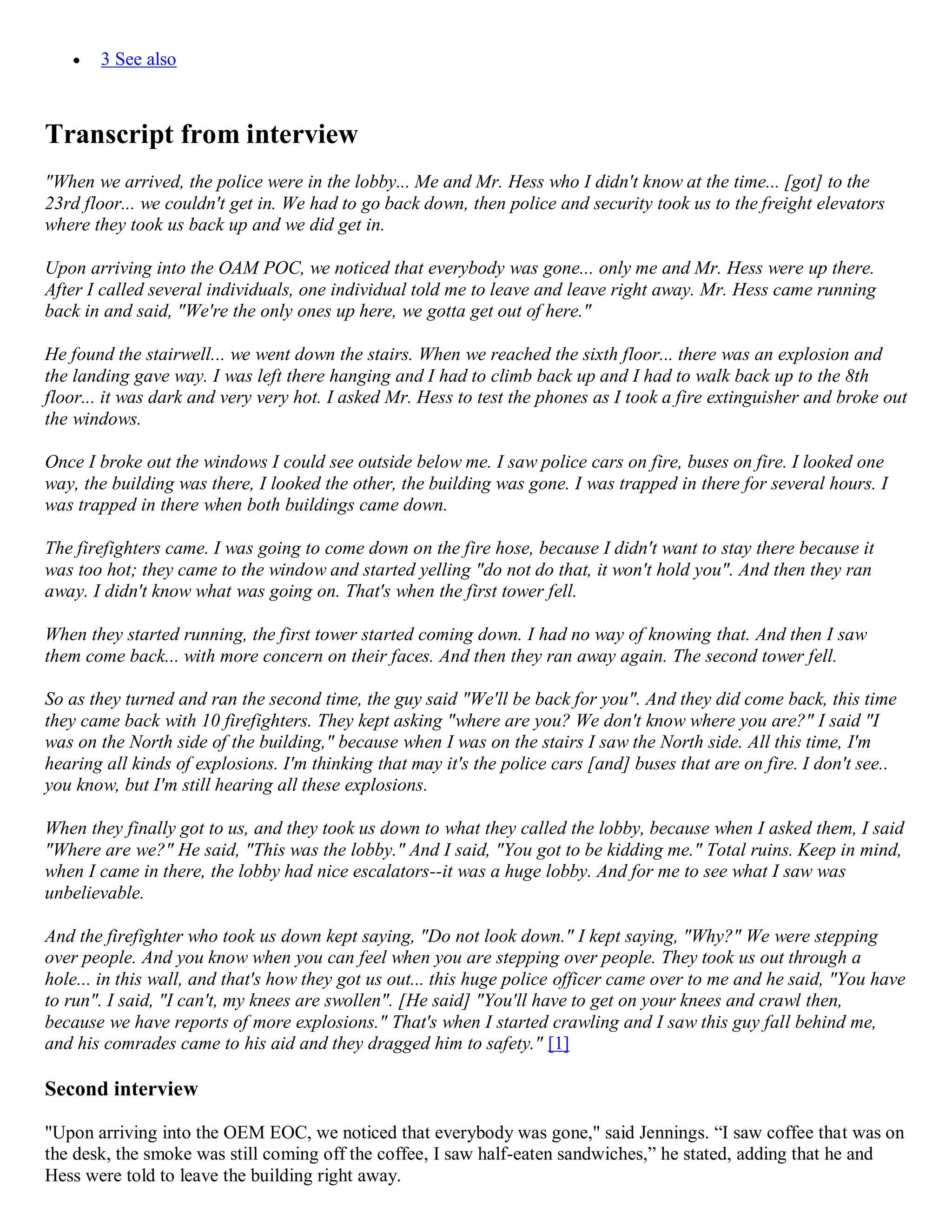 BARRY JENNINGS (911 Witness KILLED ?) | PDF