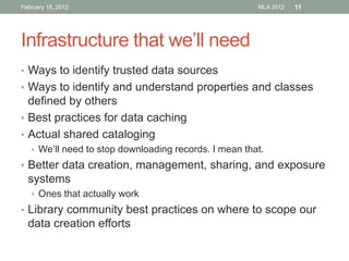 RDA and Linked Data: Moving Beyond the Rules. | PPT