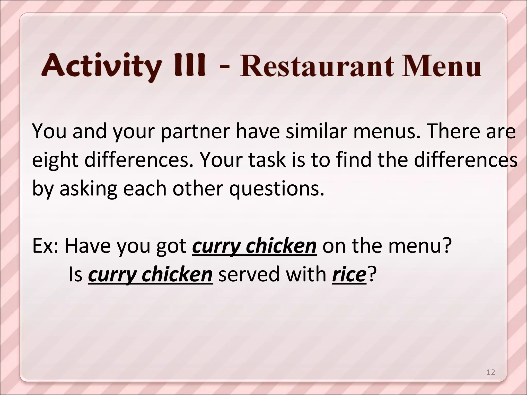 Jenny Food | PPT
