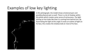 Jenny low key portraits | PPTX