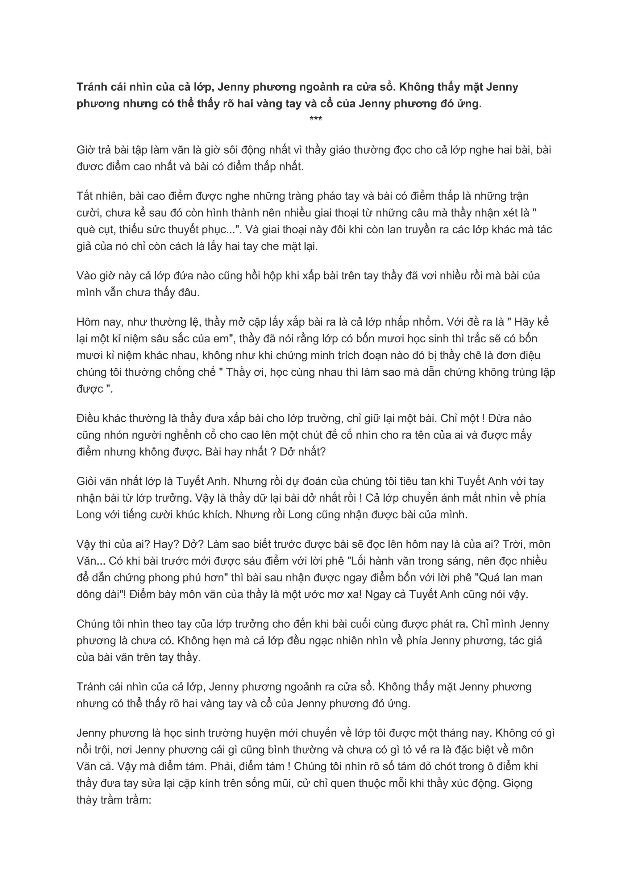 Jenny phương tình cha | DOCX