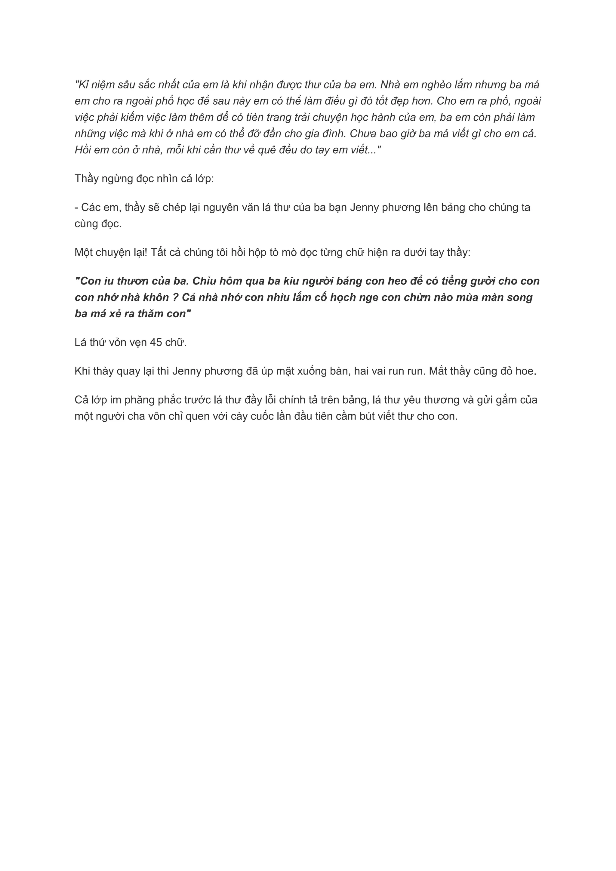 Jenny phương tình cha | DOCX