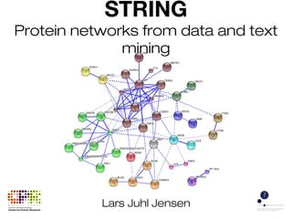 STRING - Protein networks from data and text mining | PPT