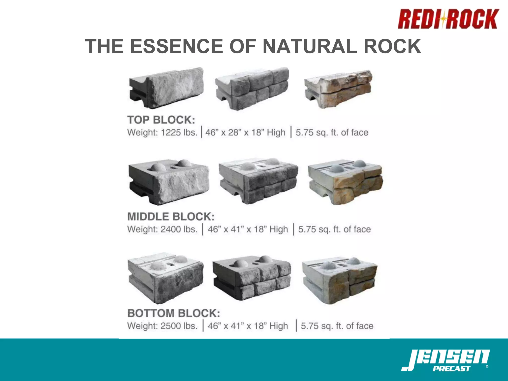 Jensen Precast Redi-Rock Retaining Walls | PPT