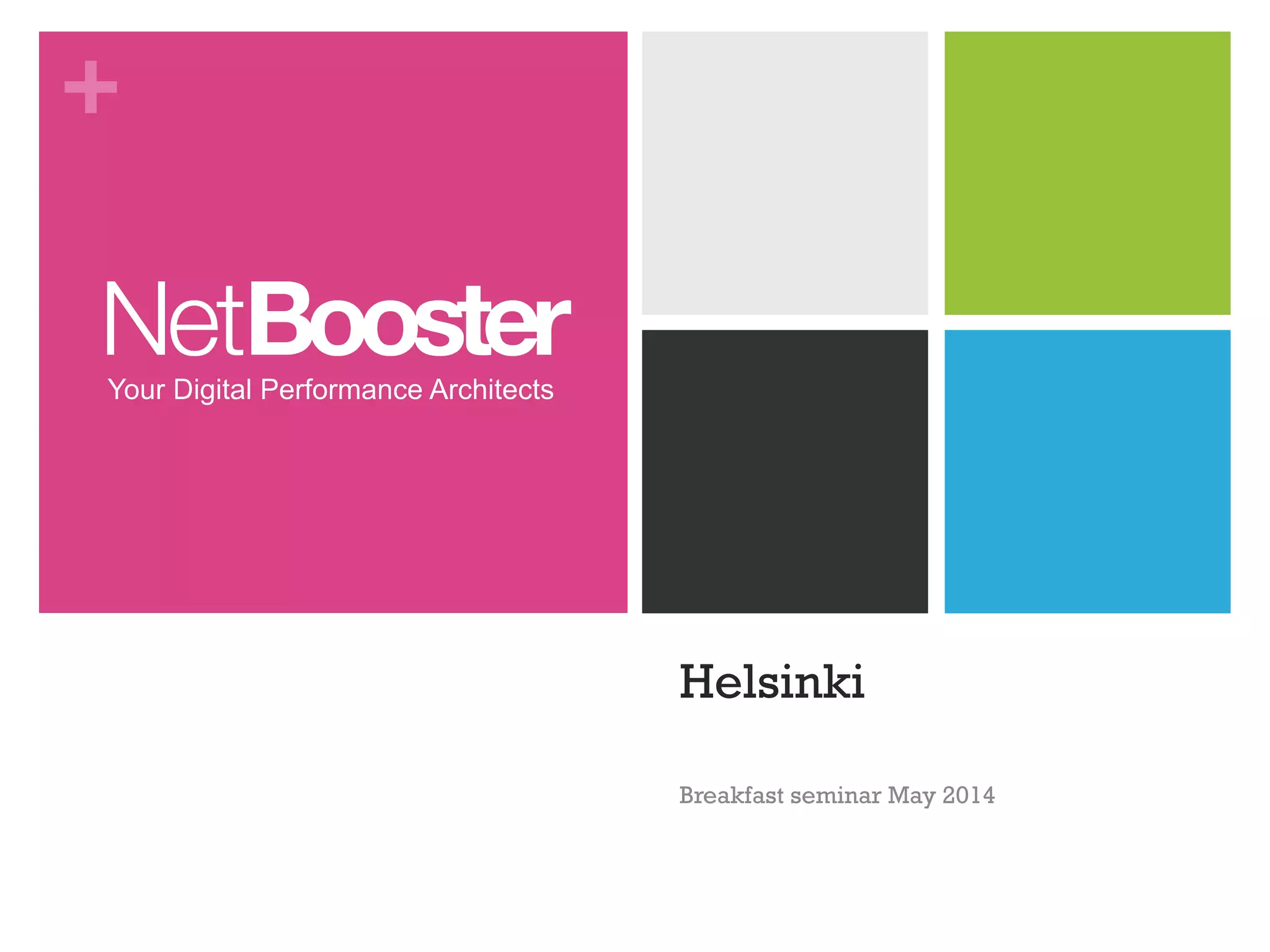NetBooster Nordics by Jens Nielsen | PPT