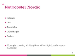 NetBooster Nordics by Jens Nielsen | PDF
