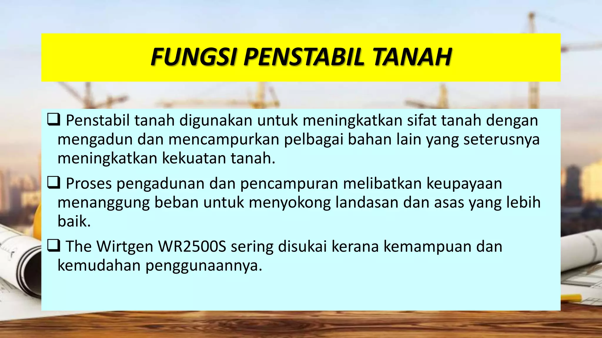 DCC10032 CIVIL ENGINEERING MATERIALS JENTERA & MESIN DALAM PEMBINAAN | PPTX