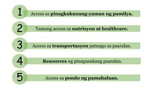 Isyu ng Social Inequality suliranin sa edukasyon sa Pilipinas | PPTX