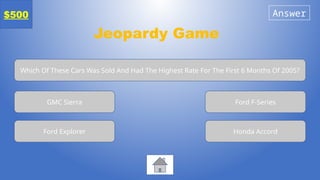 "The Ultimate Jeopardy Trivia Game Show" | PPT