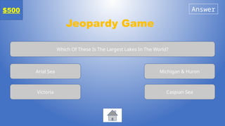 "The Ultimate Jeopardy Trivia Game Show" | PPT