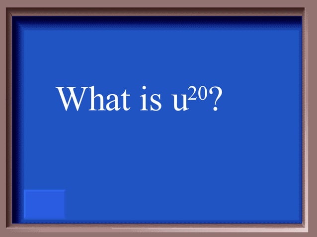 Exponents, Fractions And Factors | PPT