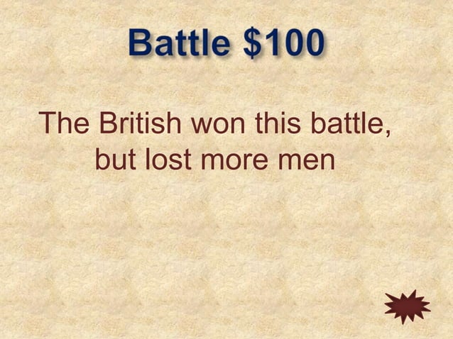 Jeopardy american revolution | PPT