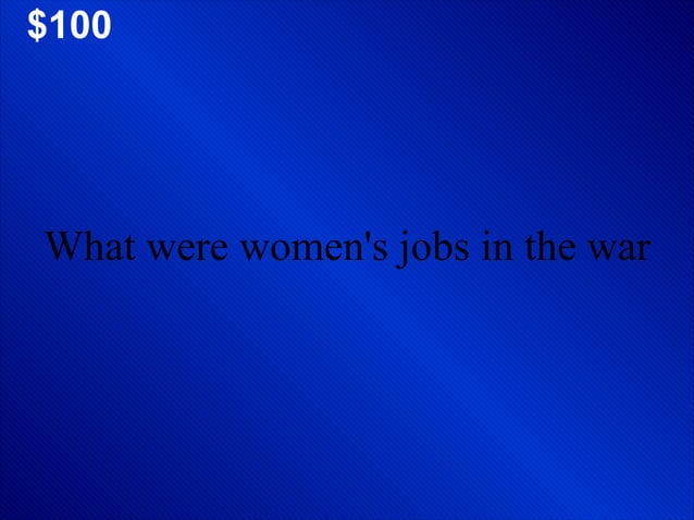 Jeopardy Civil War Games | PPT