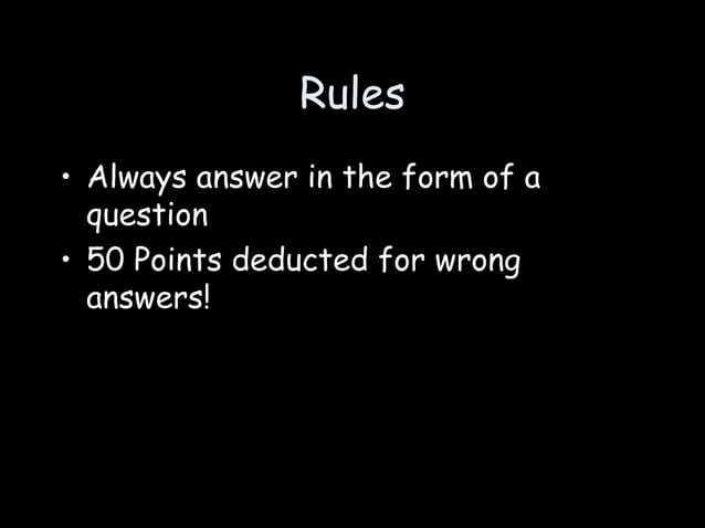 Jeopardy contractions. | PPT