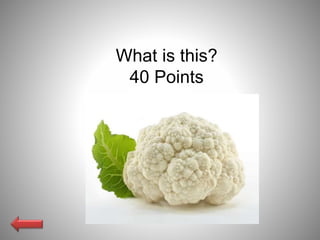 Jeopardy - Food | PPTX