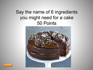 Jeopardy - Food | PPTX