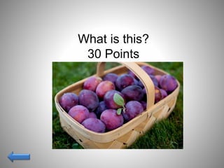 Jeopardy - Food | PPTX