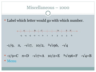 Jeopardy math - numeration unit | PPT