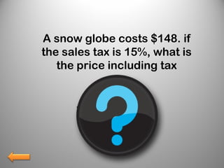 Jeopardy math proportions | PPT
