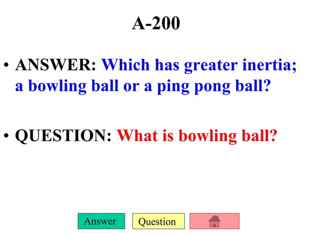 Jeopardy newtons laws | PPT