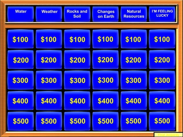 Jeopardy Science Unit B Review | PPT