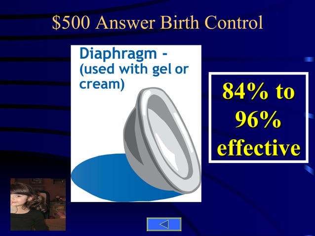 Jeopardy Sex Education Edition1 Ppt