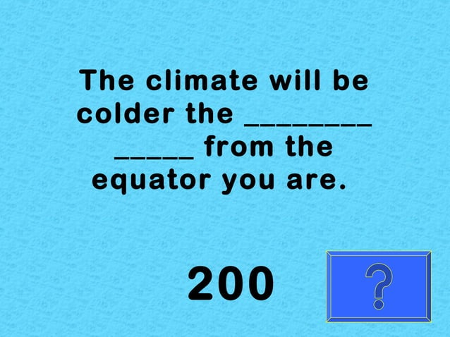 Jeopardy social studies chpt 1 regions | PPT