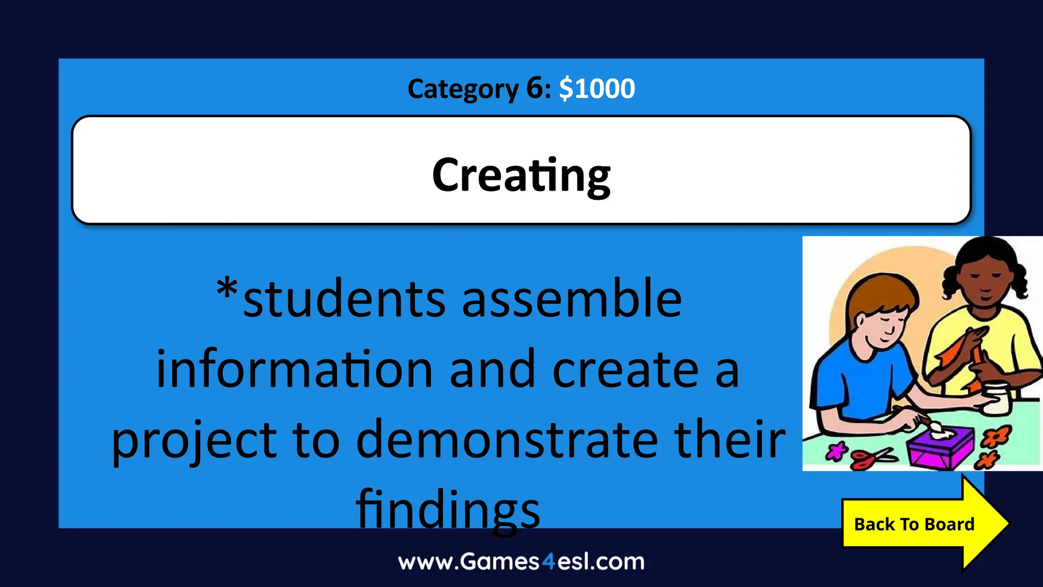 JEOPARDY-TEMPLATE for Instructional Based Learning | PPTX
