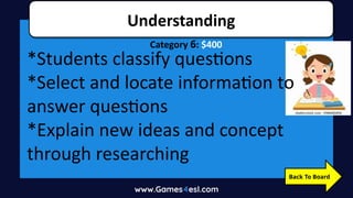 JEOPARDY-TEMPLATE for Instructional Based Learning | PPT