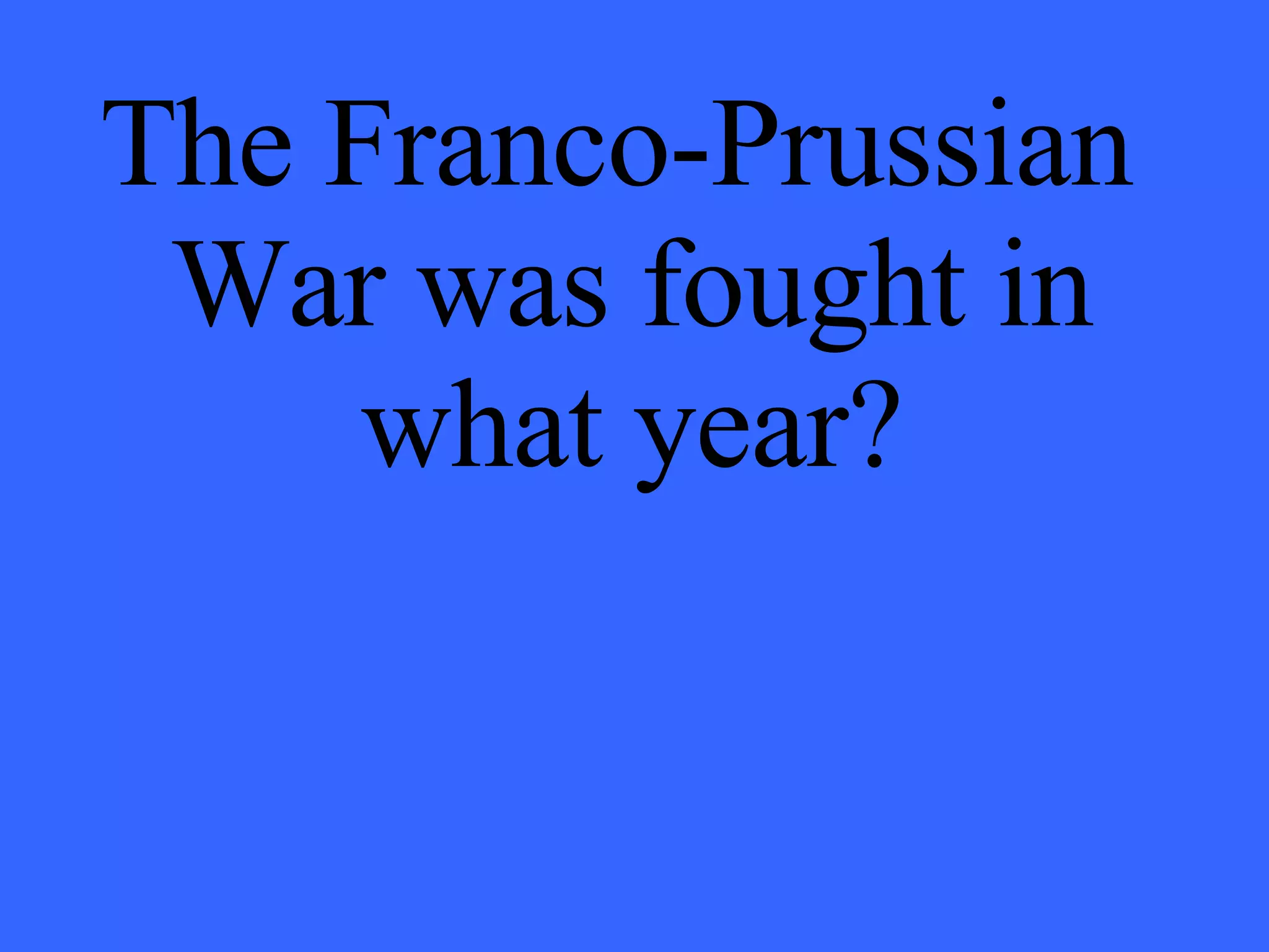 WWI Jeopardy Review game | PPT | Death, Injury, or Military Conflict ...