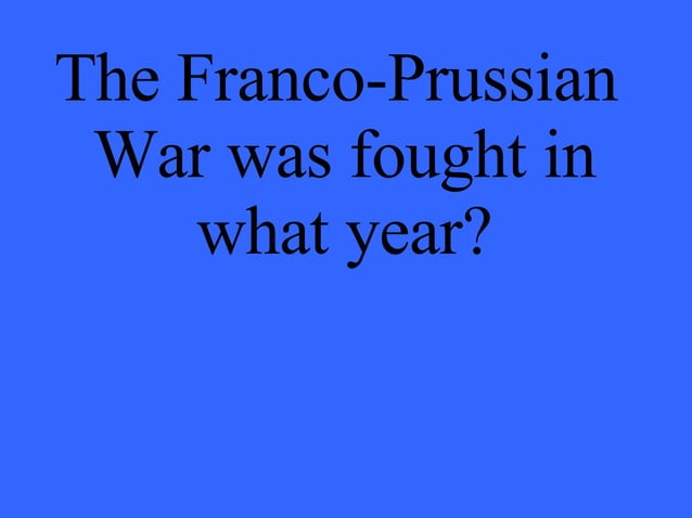 WWI Jeopardy Review game | PPT | Death, Injury, or Military Conflict ...
