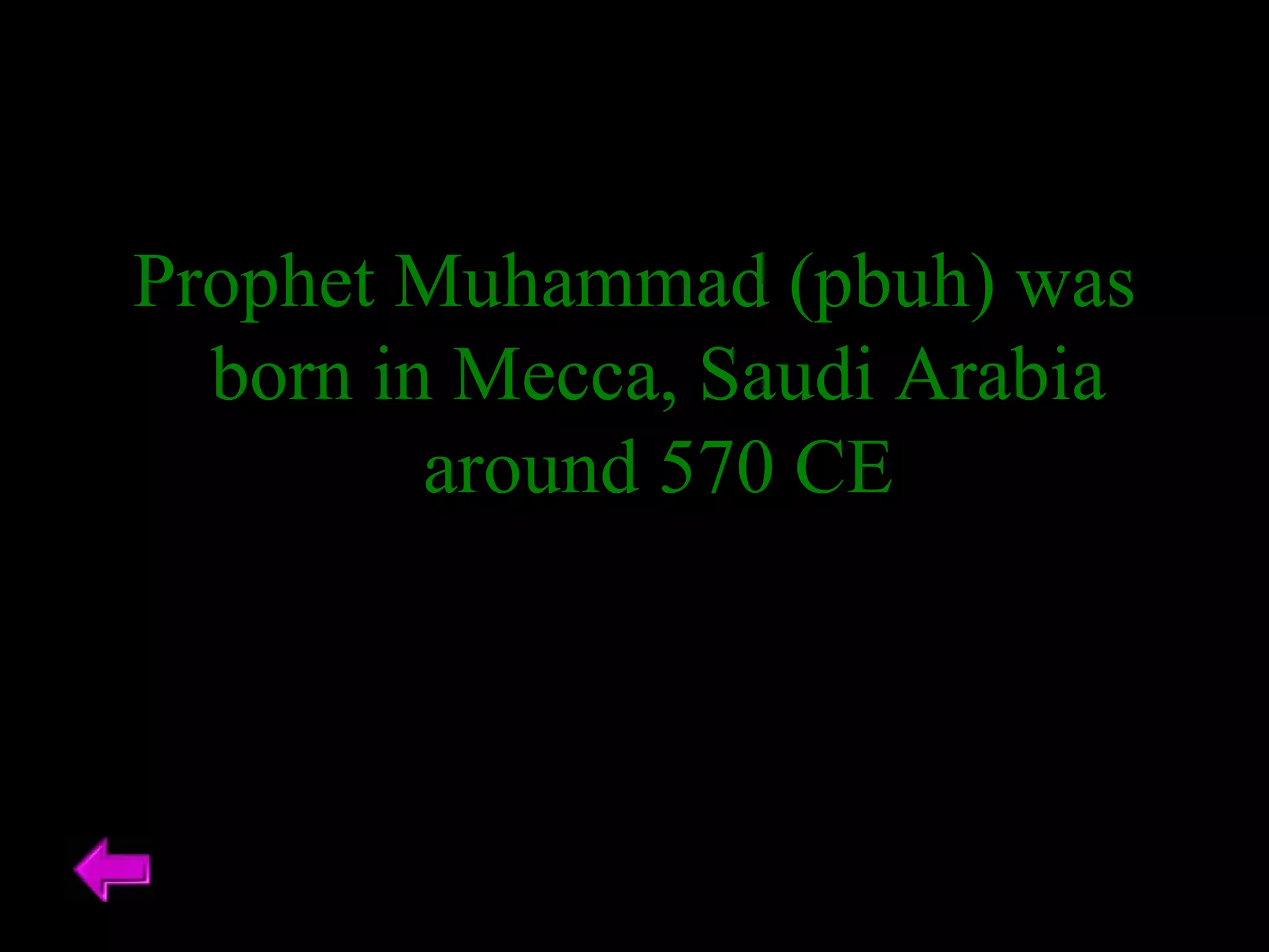 ISLAMIC Jeopardy | PPT