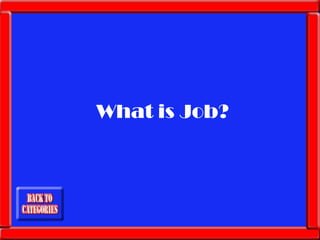 Bible Jeopardy Powerpoint Template