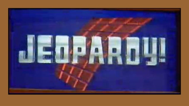 Celebrity Jeopardy Logo