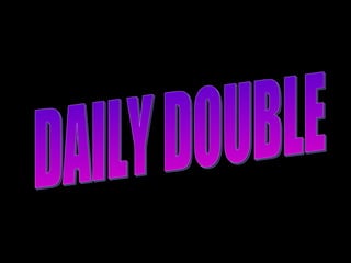 Daily Double Logo Jeopardy
