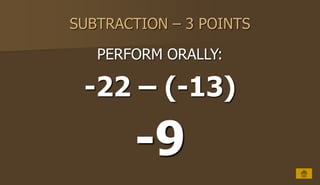 Jeopardy (addition subtraction) | PPTX | Games and Puzzles | Hobbies ...