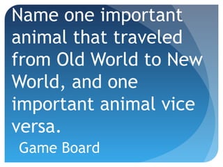 Age Of Exploration Jeopardy Review Game | PPT