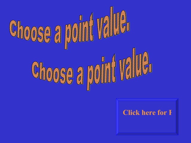 Jeopardy algebra equations_test | PPT
