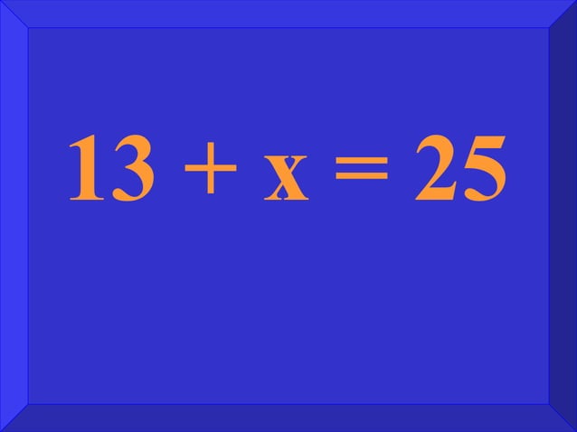 Jeopardy algebra equations_test | PPT