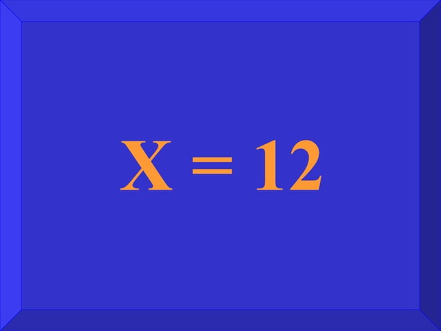 Jeopardy algebra equations_test | PPT