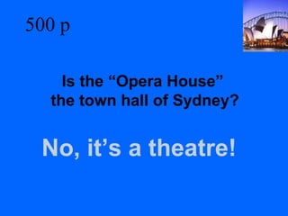 Jeopardy australia game | PPT