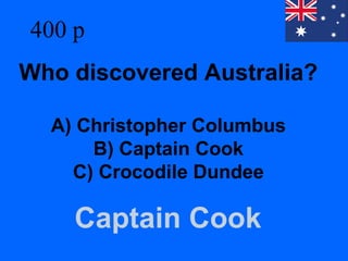 Jeopardy australia game | PPT