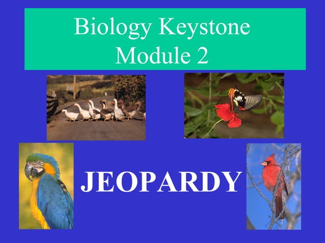 Jeopardy biology keystone module2 | PPT