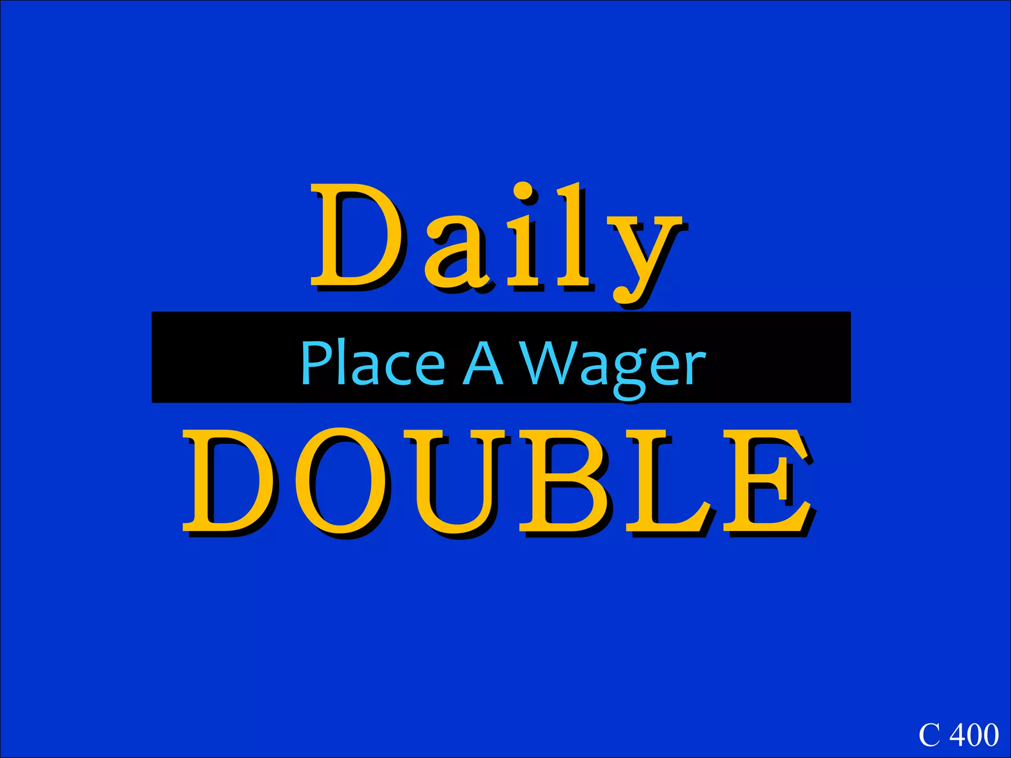 Jeopardy factor review | PPT