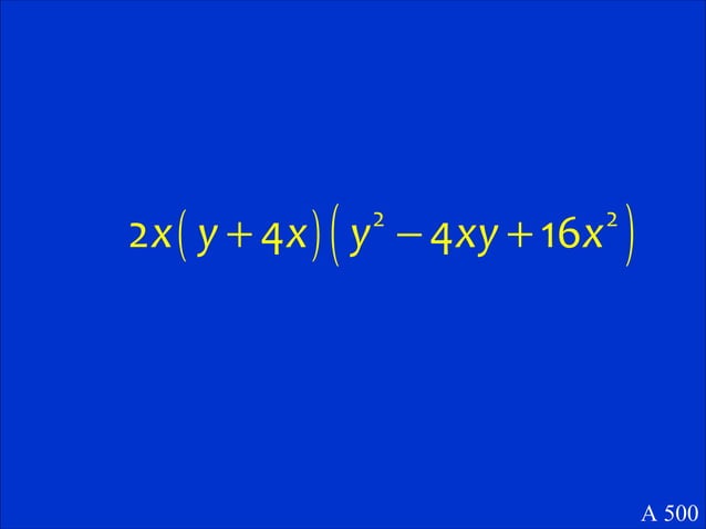 Jeopardy factor review | PPT