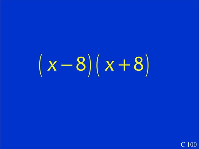 Jeopardy factor review | PPT